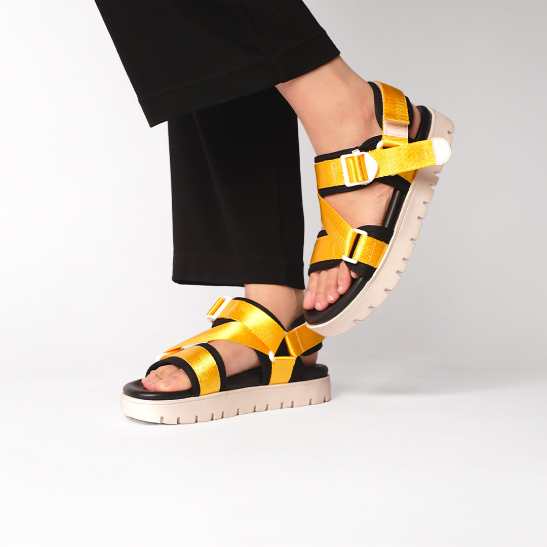 Sneakon Sparks Sandal Women - Yellow
