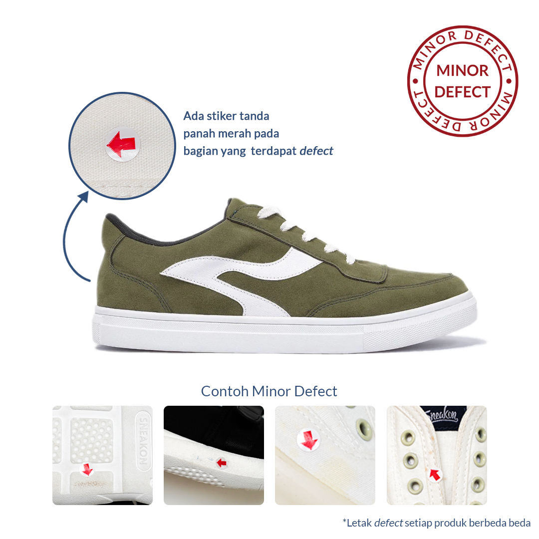[Minor Defect] Sneakon 2in1 Signature Olive - Men